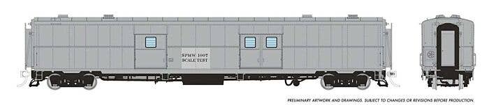 Rapido - PC&F Econo Baggage Car - Ready to Run - Southern Pacific SPMW ...