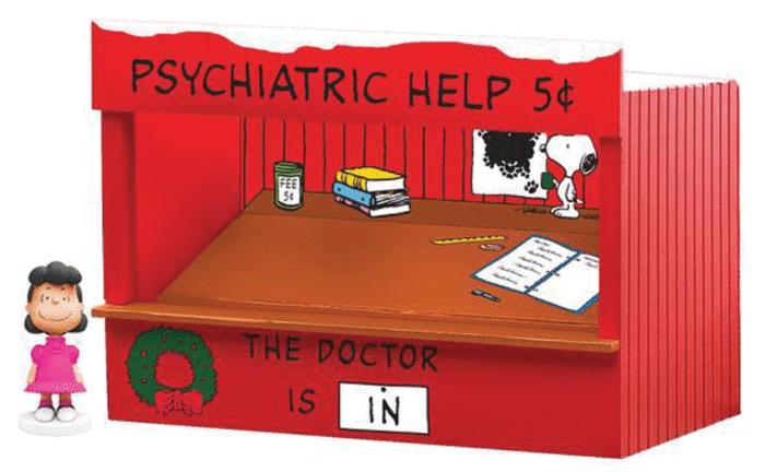 Lionel - Peanuts Psychiatric Booth w/Lucy Figure - 434-637169