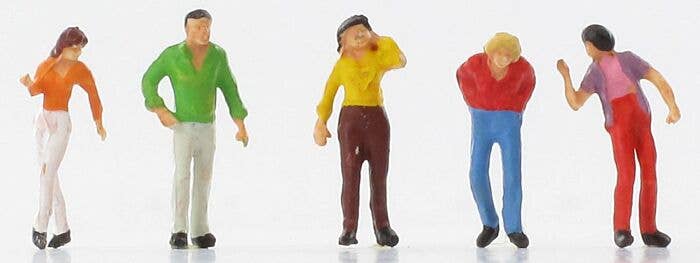 Vollmer - Pedestrian Figure Set - McDonald's Customers (1 Woman, 2 Men ...