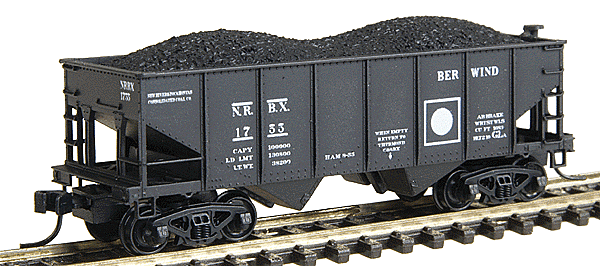 Bowser - Pennsylvania Class GLa 2-Bay Open Hopper w/Accumate Couplers ...