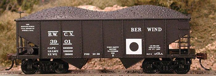 Bowser - Pennsylvania Railroad Class GLa 2-Bay Open Hopper - Kit ...