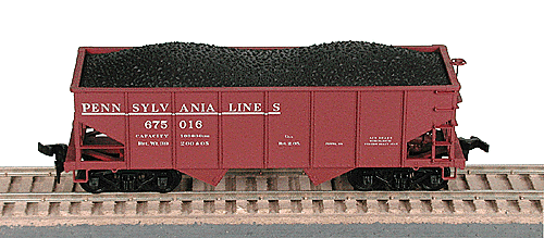 Bowser - Pennsylvania Railroad Class GLa 2-Bay Open Hopper - Kit ...