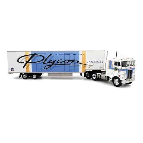 Iconic Replicas - Peterbilt 352 Pacemaker Tractor with Van Trailer ...