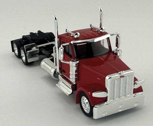 HLP - Peterbilt 589 2-Axle Day-Cab Semi Tractor - Assembled - Red - 734 ...