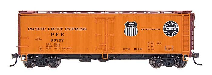 Intermount - PFE Class R-30-18 40' Wood Reefer w/Steel Roof & Ends ...