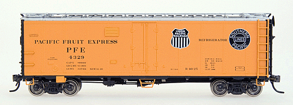 Intermount - PFE Class R-40-25 Refrigerator Car - Ready to Run ...