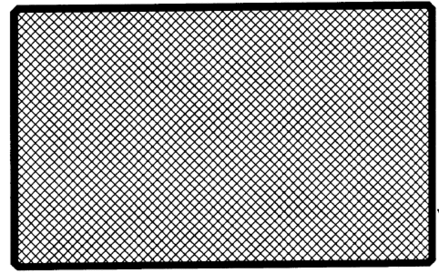 Micron Art - Photo-Etched Brass Mesh 5 x 8" Sheet - Square Hatch at 45 ...