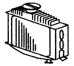 BTS - Pierce Arrow radiator - 464-755