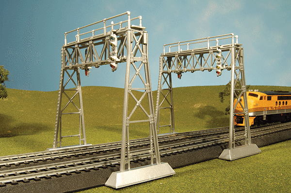 Bachmann - Plasticville Built-Up Building - Signal Bridge pkg(2) - 160 ...