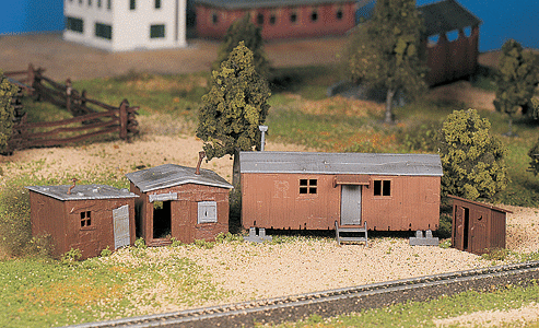 Bachmann - Plasticville U.S.A.(R) Classic Kits - Hobo Jungle (Two ...