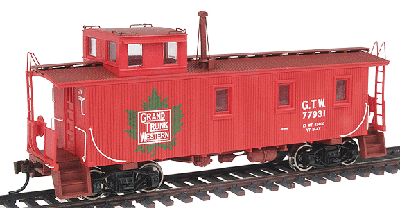 Walthers - Platinum Line(TM) 30' GTW Caboose w/Offset Coupola - Grand ...