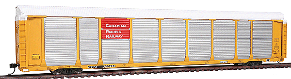 Walthers - Platinum Line(TM) Thrall 89' Tri-level Enclosed Auto Carrier - Assembled - Canadian ...