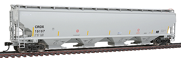 Walthers - Platinum Line(TM) Trinity 6351 4-Bay Covered Hopper - Ready ...