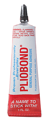 Micro Eng - Pliobond Adhesive - Tube w/Fine Tip - 1oz 29.6mL - 255-49102