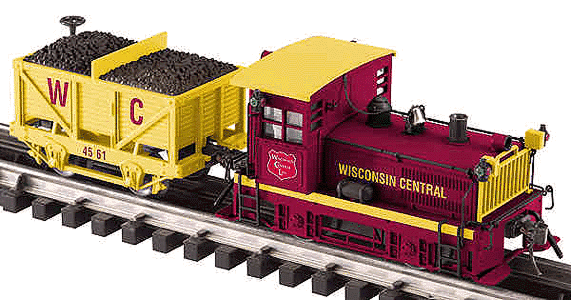 K-Line - Plymouth Switcher Set - Wisconsin Central - 401-1417