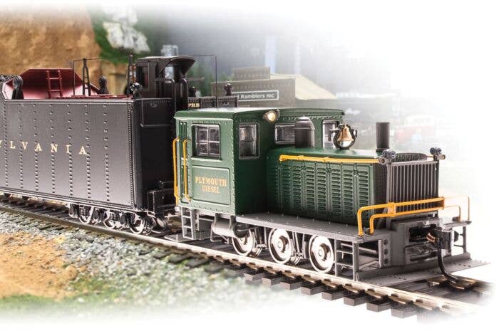 BLI - Plymouth WLG-8 35-Ton Switcher w/DCC - Plymouth Demonstrator ...