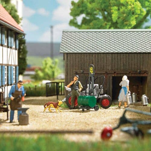 Busch - Portable Diesel Fuel Pump w/Tank - 189-1187