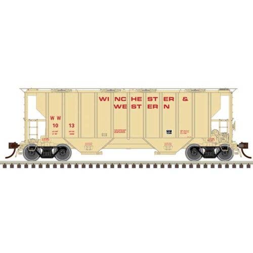 Atlas - Portec 3000 2-Bay Covered Hopper - Ready to Run - Master(R ...