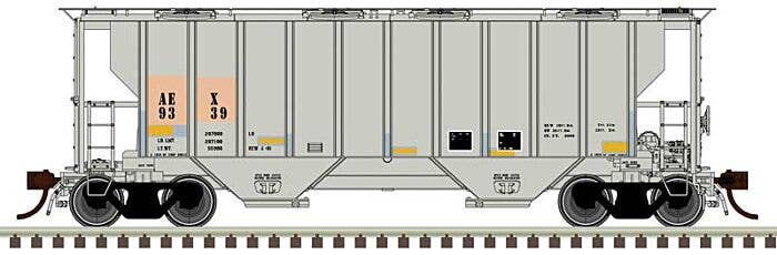 Atlas - Portec 3000 2-Bay Covered Hopper - Ready to Run - Master(R ...