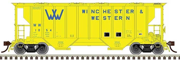 Atlas - Portec 3000 2-Bay Covered Hopper - Ready to Run - Master(R ...