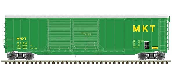 Atlas - Postwar 50' Double-Door Boxcar - Ready to Run - Master(R ...