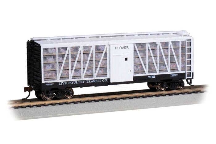 Bachmann - Poultry Stock Car with Turkeys - Ready to Run - Live Poultry ...