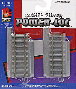 Life-Like - Power-Loc(tm) Track, Nickel Silver - Power-Link Adapter ...