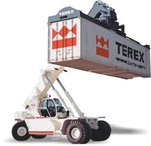 Deluxe - PPM/Terex Container Reachstacker Intermodal Crane - Terex ...