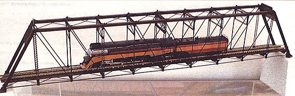 Micron Art - Pratt Truss Bridge Kit - Photo-Etched Brass - Long, Two ...