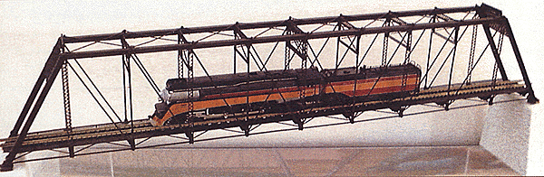 Micron Art - Pratt Truss Bridge Kit - Photo-Etched Brass - Long, Three ...