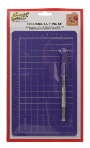 Excel - Precision Cutting Kit, Carded - Miniature Cutting Set w/K1 ...
