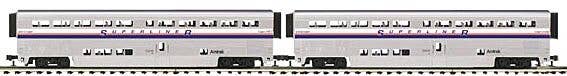 MTH - Premier 2-Car Amfleet Passenger Set - Amtrak - 507-2066123