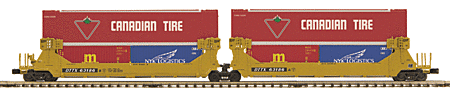 MTH - Premier 2-Car Twin Stack Container Set - TTX - 507-2090474
