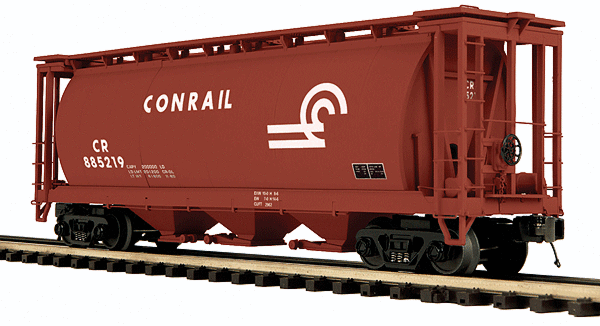 MTH - Premier 3-Bay Cylindrical Hopper - Conrail - 507-2097691