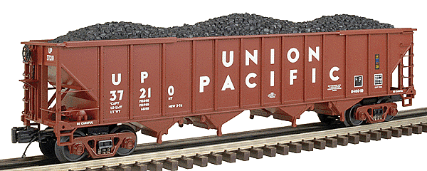 MTH - Premier 4-Bay Hopper Car - Union Pacific - 507-2097585