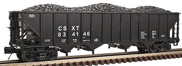 MTH - Premier 4-Bay Hopper Car - CSX Transportation - 507-2097623