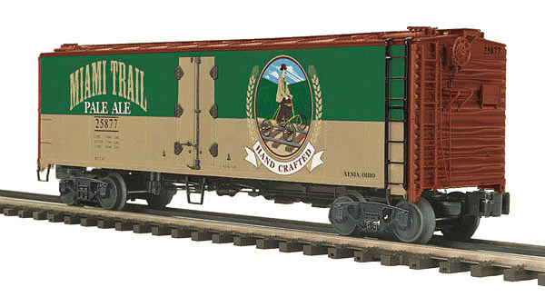 MTH - Premier 40' Steel Ice Reefer - Ready to Run - Miami Trail Pale ...