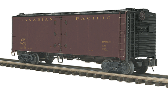 MTH - Premier 40' Steel Sided Reefer Car - Canadian Pacific - 507-2094106