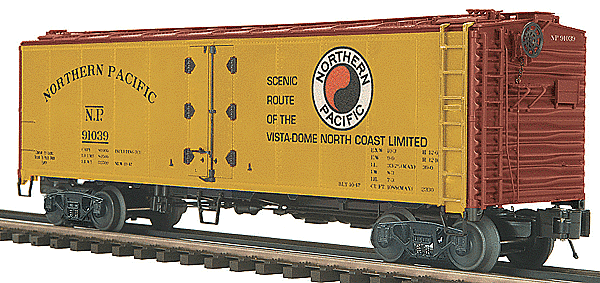 MTH - Premier 40' Steel Sided Reefer Car - Northern Pacific - 507-2094108