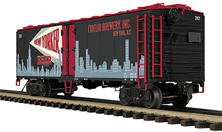 MTH - Premier 40' Steel Sided Reefer Car - New Yorker Beer - 507-2094213