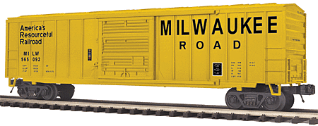 MTH - Premier 50' Boxcar - Milwaukee Road - 507-2093456