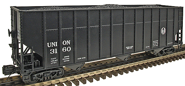 MTH - Premier Coke Hopper Car - Union Railroad - 507-2097183