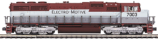 MTH - Premier Diesel EMD SD70M w/Proto Sound - Electro-Motive Division ...