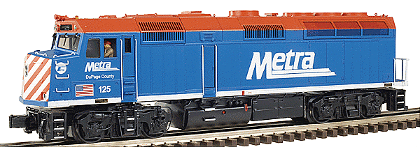 MTH - Premier Diesel F40PH - Powered w/Proto Sound 2.0 - Metra - 507 ...