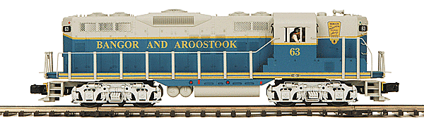 MTH - Premier Diesel GP7 Powered w/Proto-Sound 2.0 - Bangor & Aroostook ...