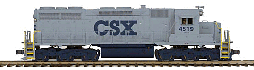 MTH - Premier Diesel SD35 Powered w/Proto-Sound 2.0 & Hi-Rail Wheels ...