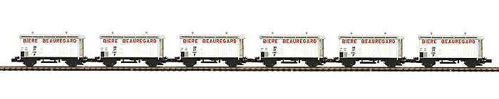 MTH - Premier European Beer Reefer w/Scale Wheels 6-Pack - Ready to Run ...