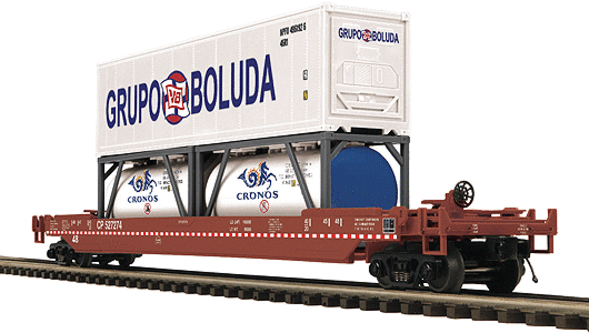 MTH - Premier Husky Stack Car - Canadian Pacific - 507-2095075