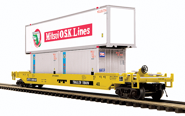 MTH - Premier Husky Stack Car - Trailer Train - 507-2095081