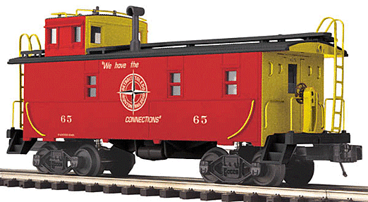 MTH - Premier Offset-Cupola Steel Caboose w/Lights - 3-Rail - Ready to ...